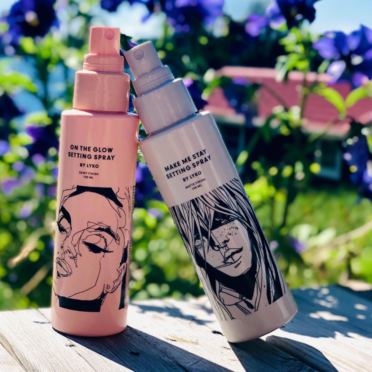 Verdenslansering: Lyko setting sprays On the Glow og Make me Stay ...
