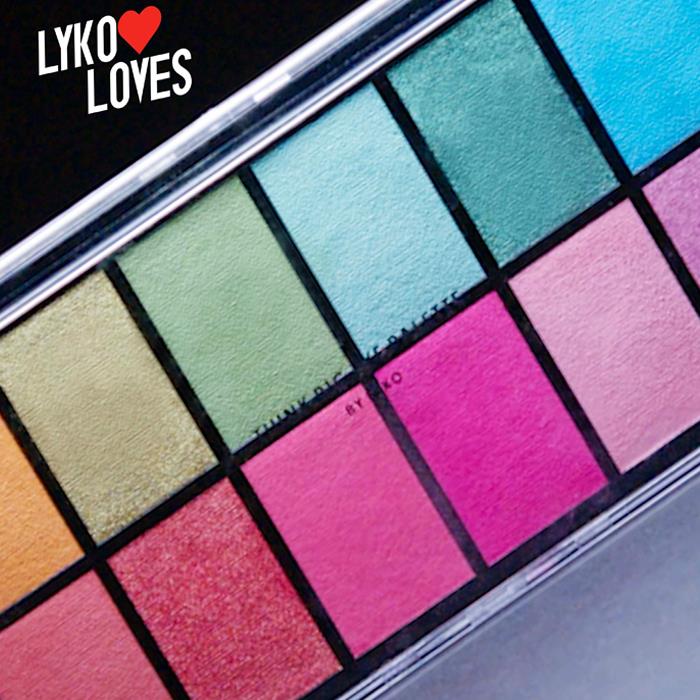 Lyko Loves By Lyko Think Big Eye Palette Rainbow Mania | lyko.com