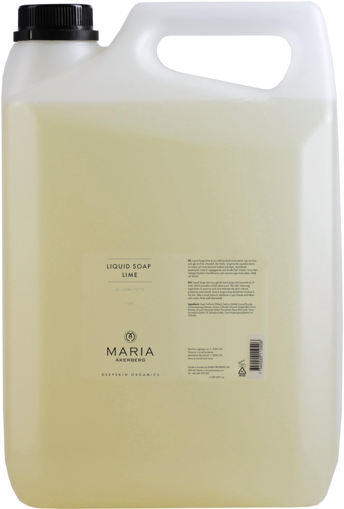 Maria Åkerberg Liquid Soap Lime 5000 ml | lyko.com
