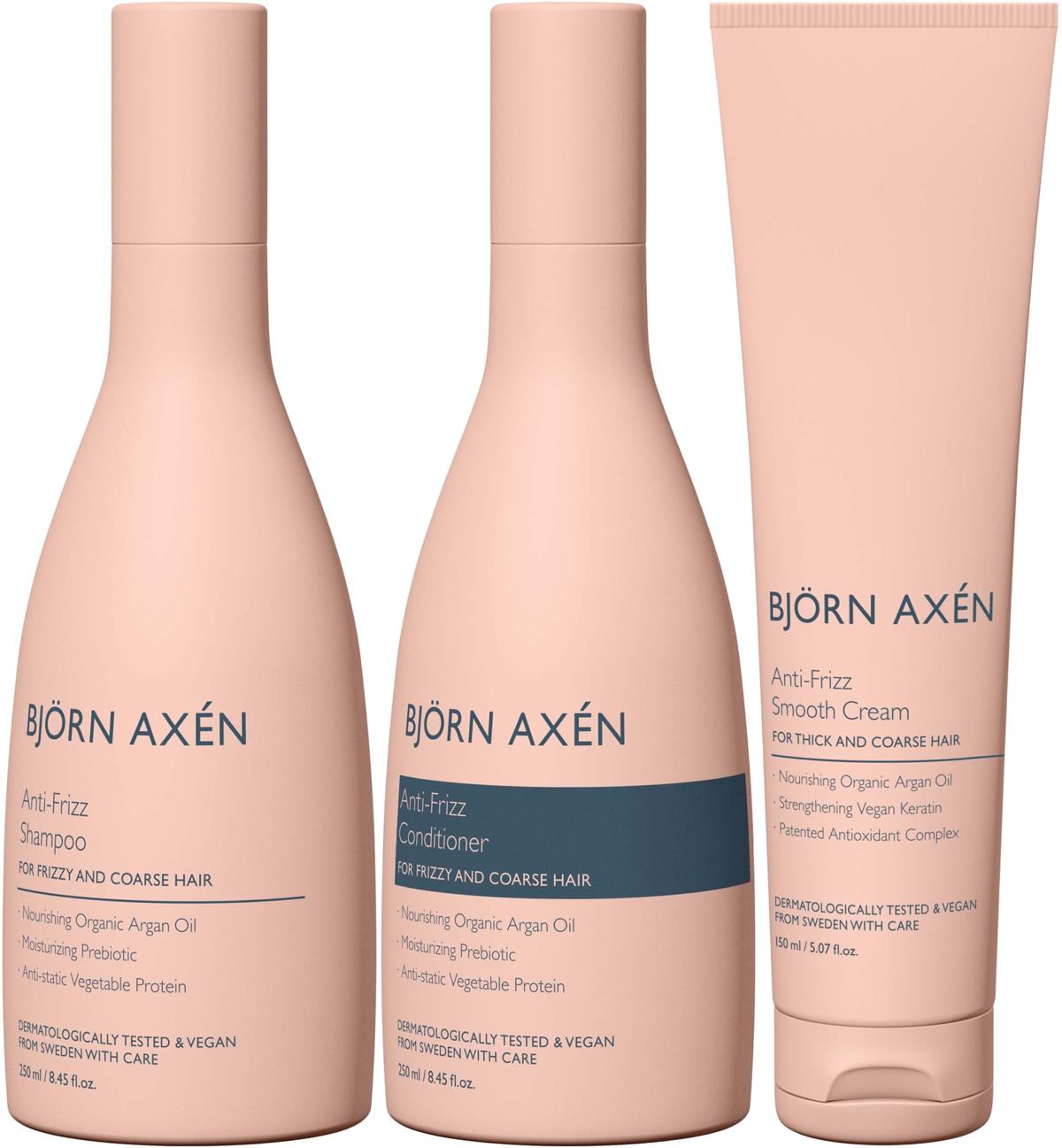 Björn Axén Anti-Frizz Bundle Shampoo 250 ml & Conditioner 250 ml ...