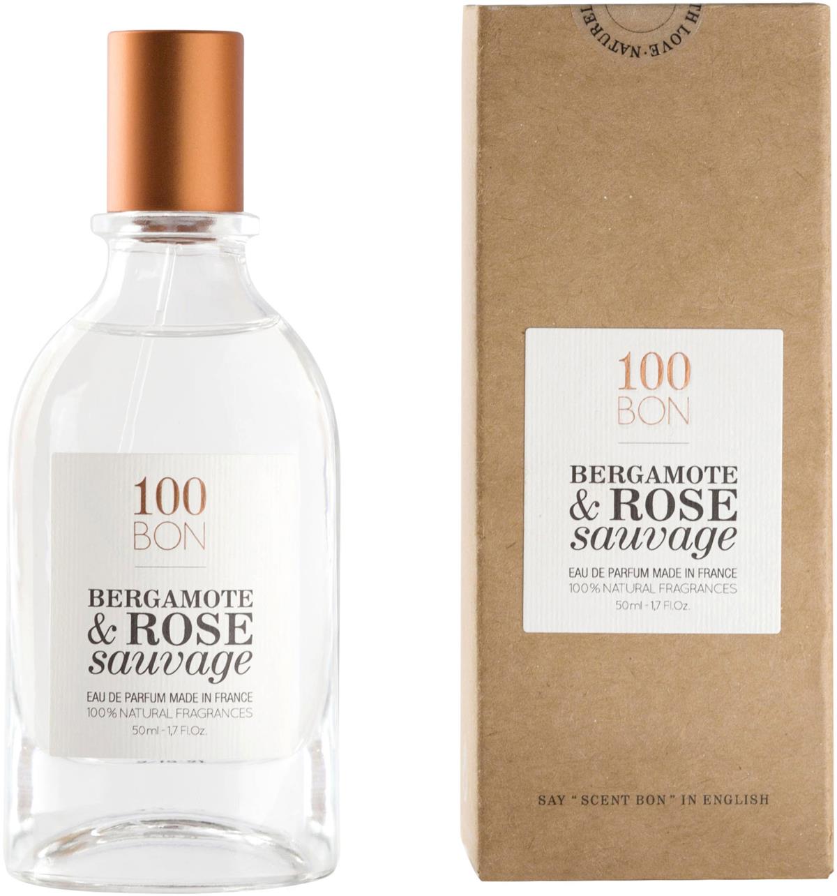 100BON Bergamote & Rose Sauvage Eau De Parfum 50 ml | lyko.com