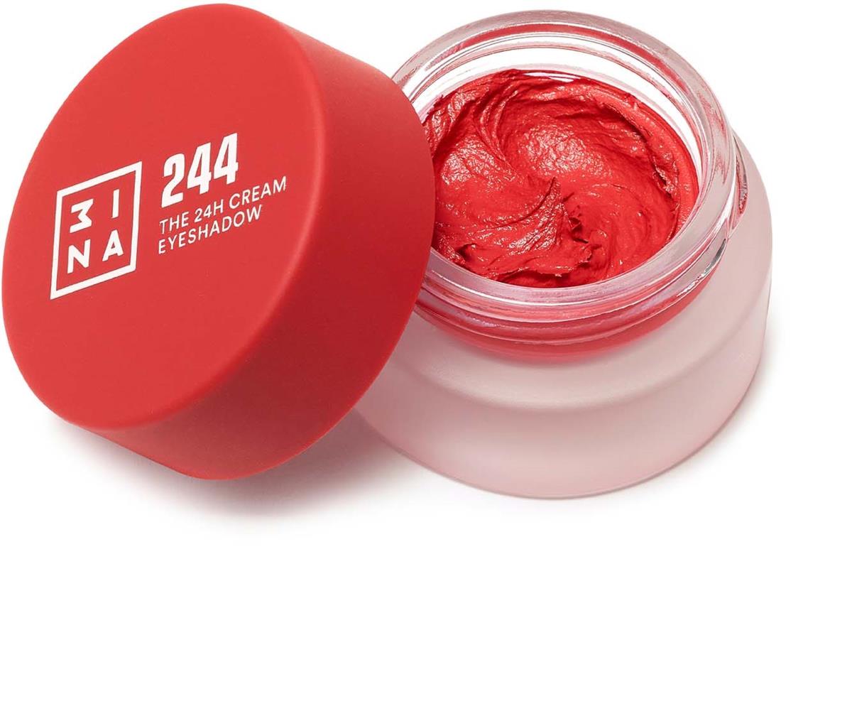 3INA The 24H Cream Eyeshadow 244 Red | lyko.com