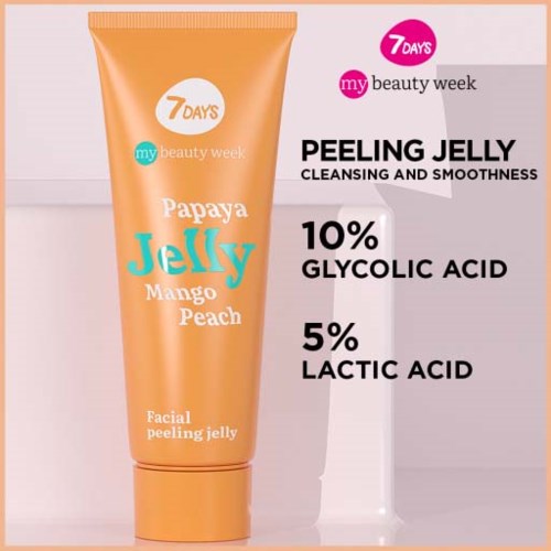 7DAYS Beauty My Beauty Week Jelly Facial Peeling Jelly 80 ml | lyko.com