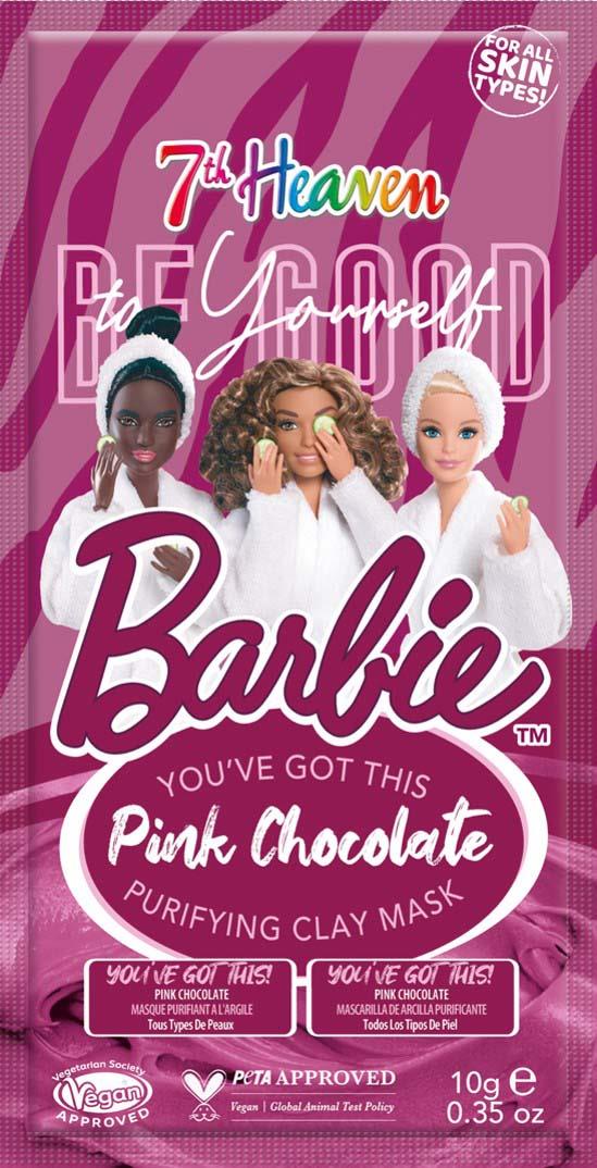 7th Heaven Barbie Clay Mask Pink Chocolate 10 ml | lyko.com
