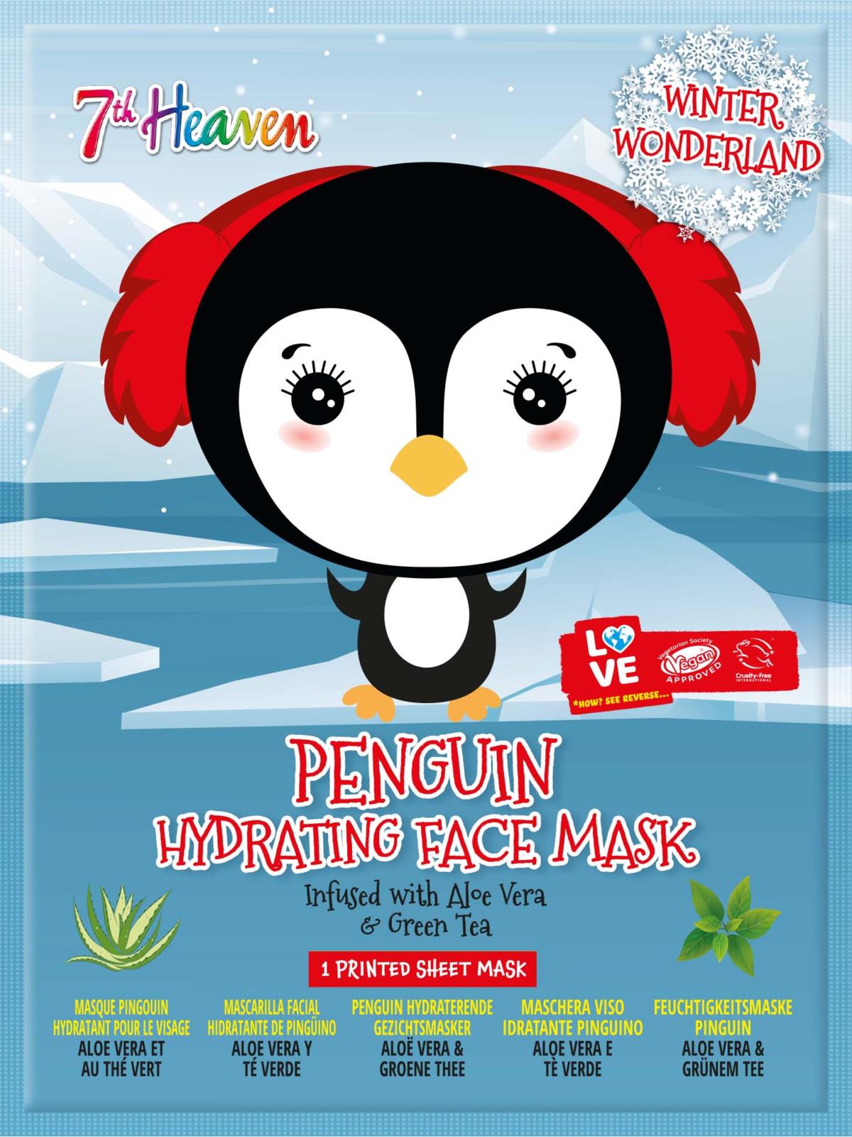 7th Heaven Winter Wonderland Penguin Hydrating Sheet Mask | lyko.com