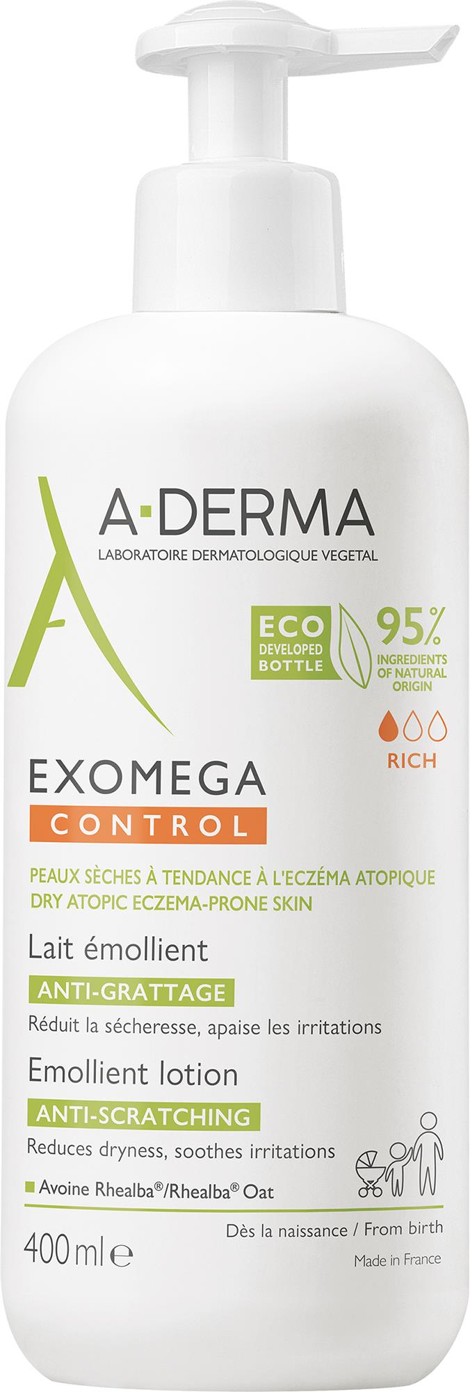 A-derma Exomega Control Lotion 400 ml | lyko.com