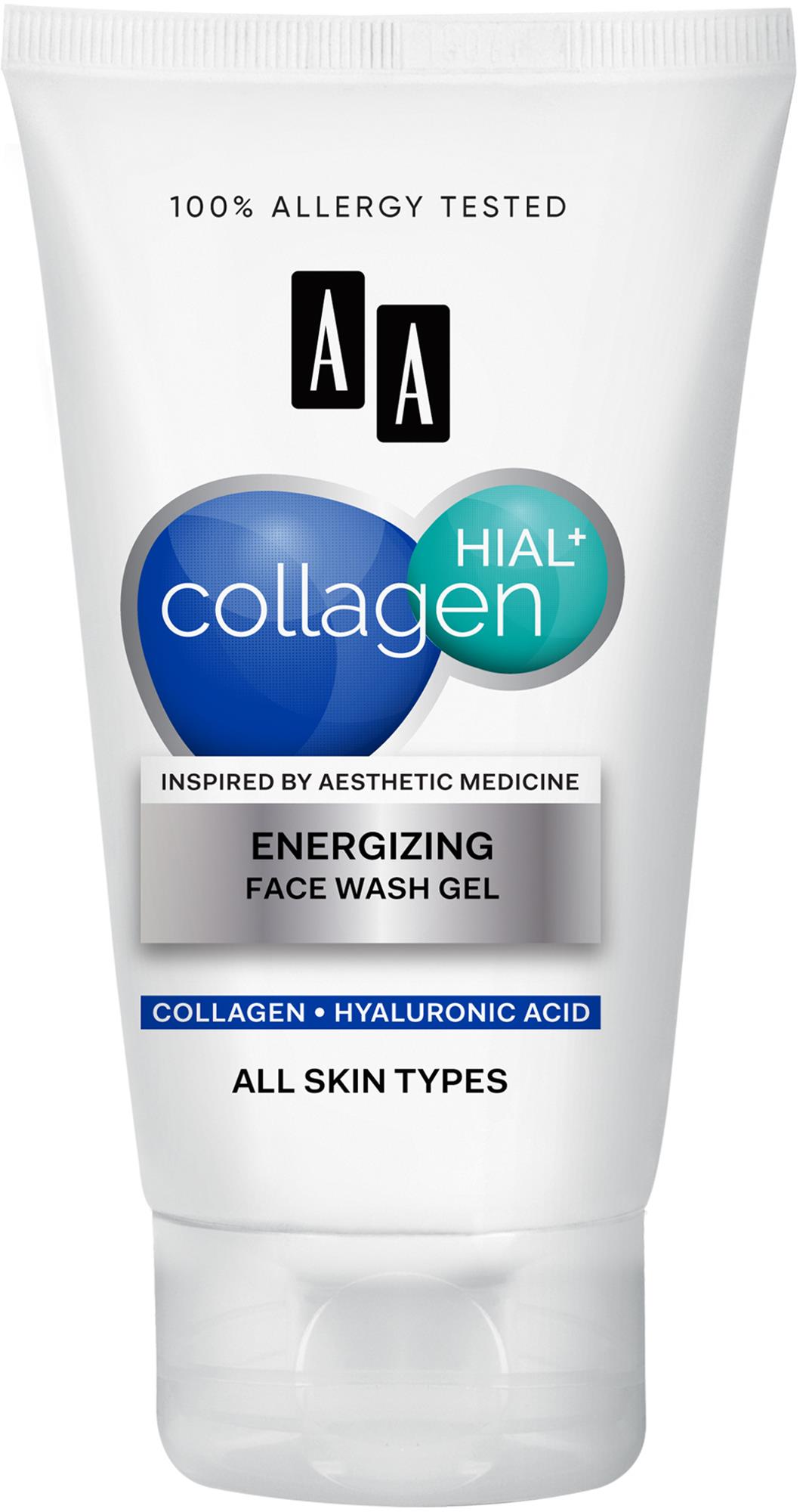 AA Collagen Hial+ Energizing Face Wash Gel 150 ml | lyko.com