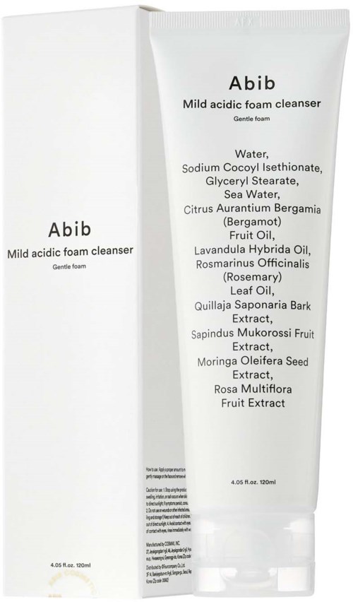 Abib Mild Acidic Foam Cleanser Gentle Foam 120 g | lyko.com