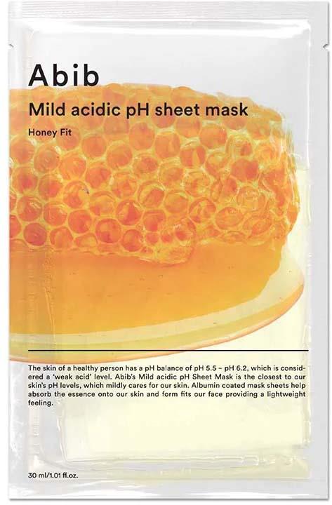 Abib Mild Acidic Ph Sheet Mask Honey Fit 10-Pack 30 g | lyko.com