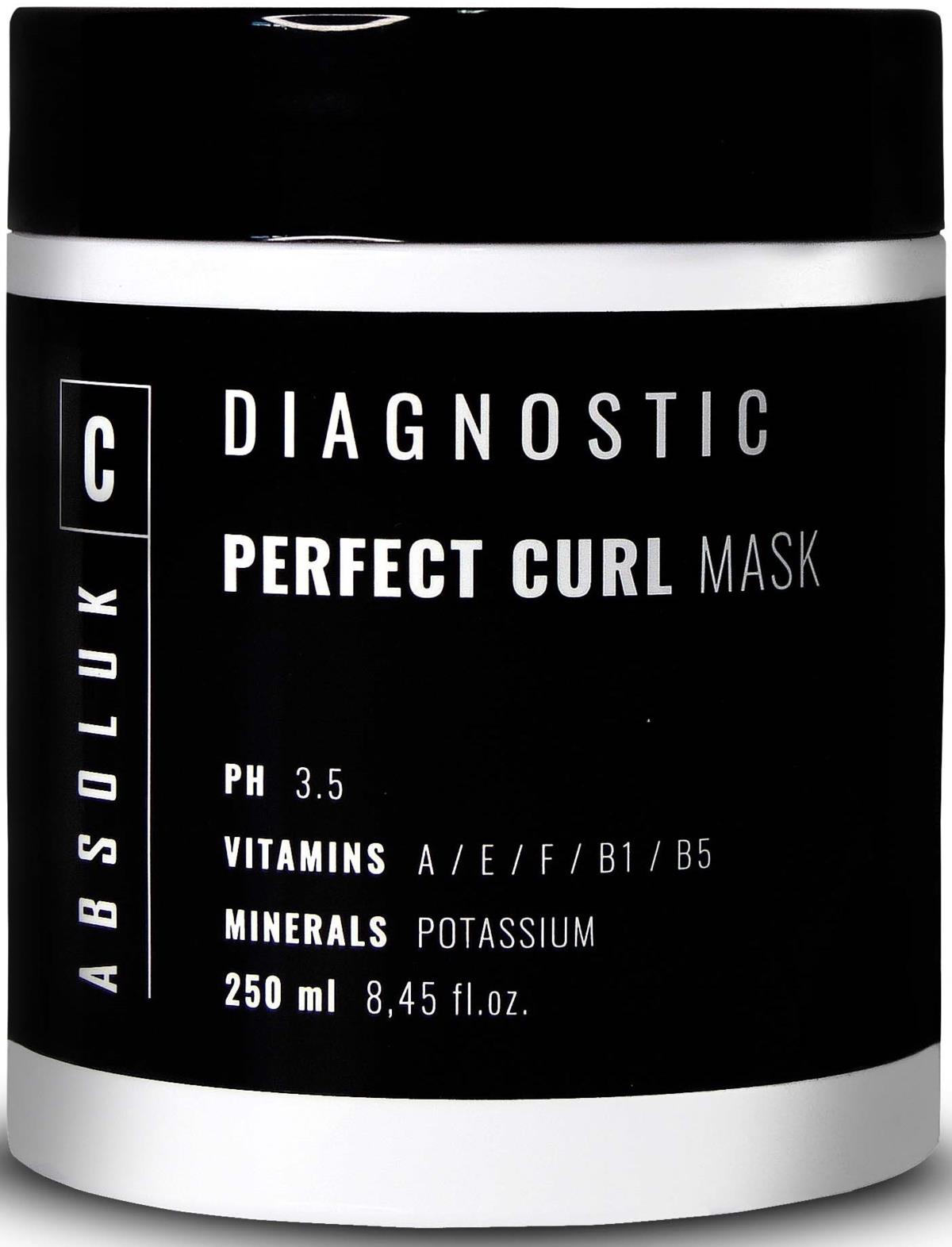 Absoluk Haircare Diagnostic Perfect Curl Mask 250 ml | lyko.com