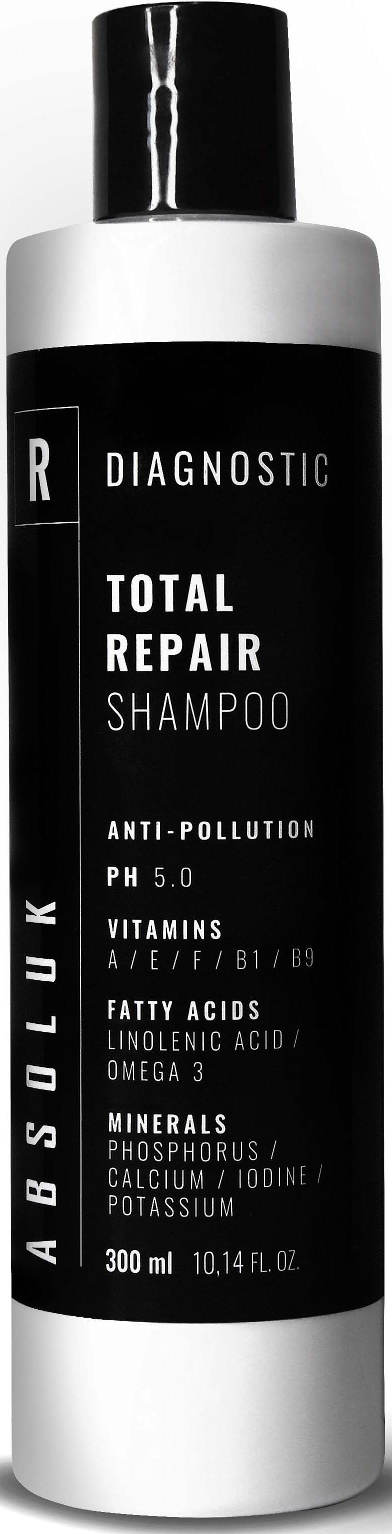 Absoluk Haircare Diagnostic Total Repair Shampoo 300 ml | lyko.com