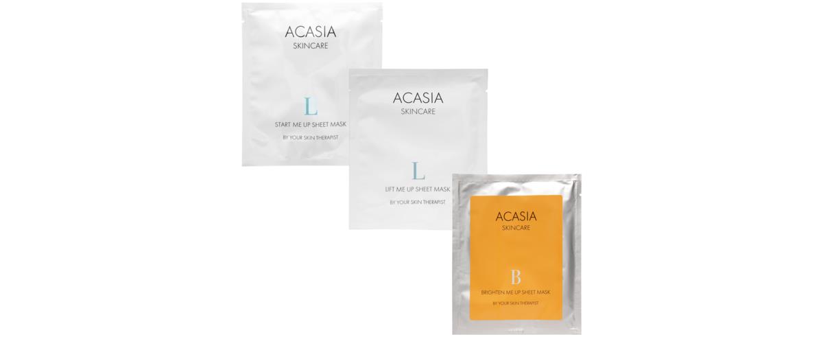Acasia Skincare Sheet Mask Trio | lyko.com