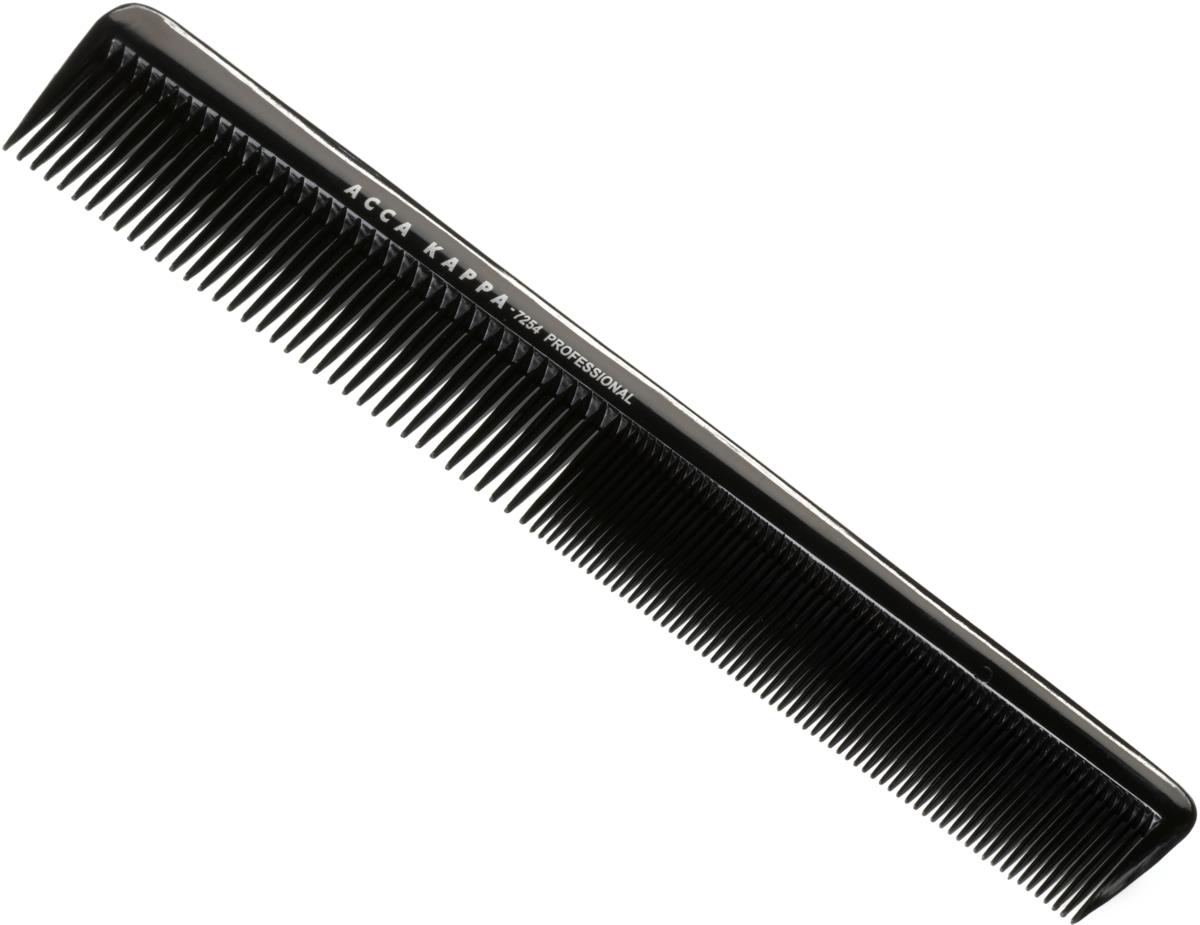 Acca Kappa Professional Trimming Comb Fine Coarse – 7254 Black | lyko.com