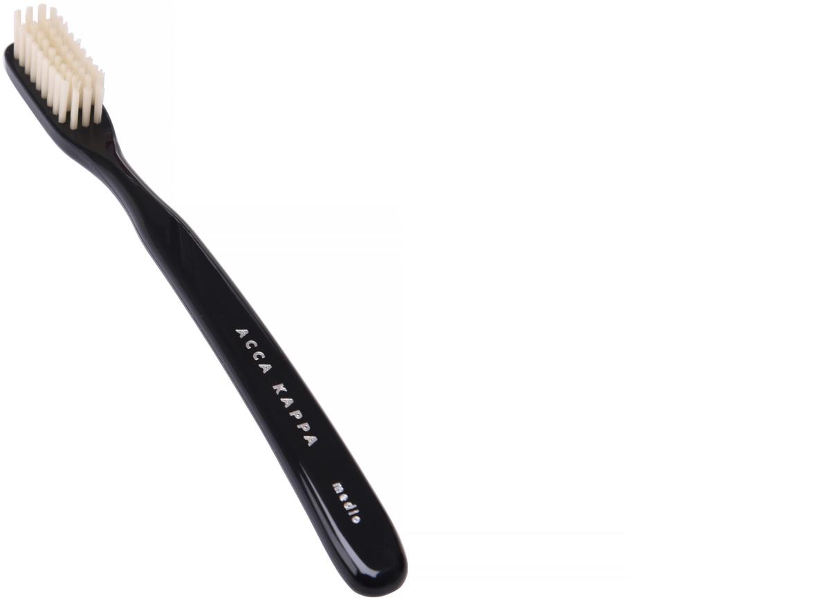Acca Kappa Tooth Brush Vintage Medium Natural Bristles Black | lyko.com