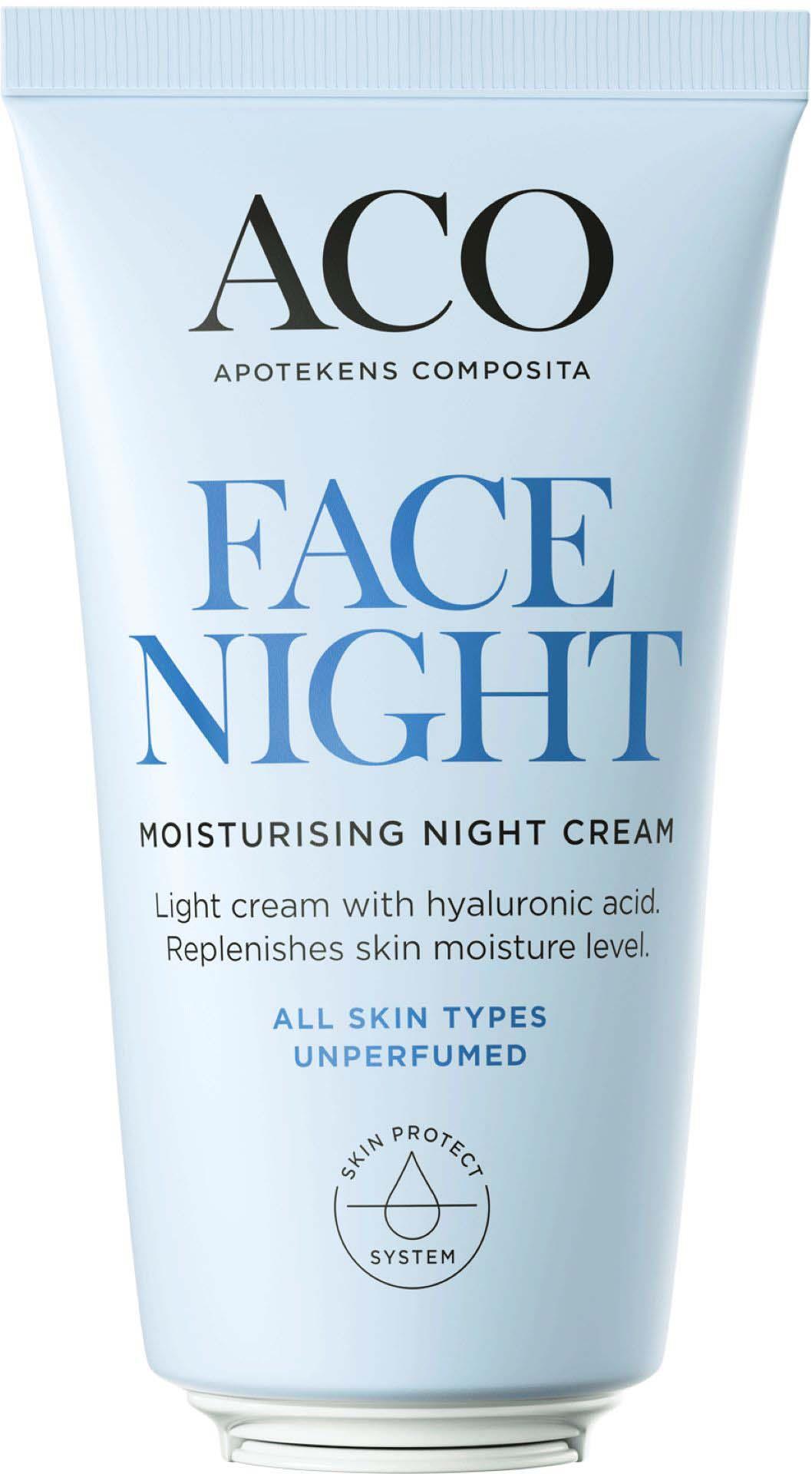 ACO Face Moisturising Night Cream 50 ml | lyko.com