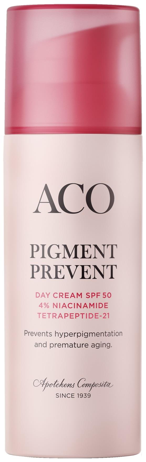 ACO Face Pigment Prevent SPF50 Day Cream 50 ml | lyko.com
