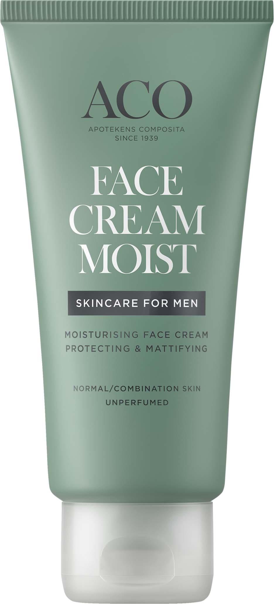 ACO For Men Face Cream Moist 60 ml | lyko.com