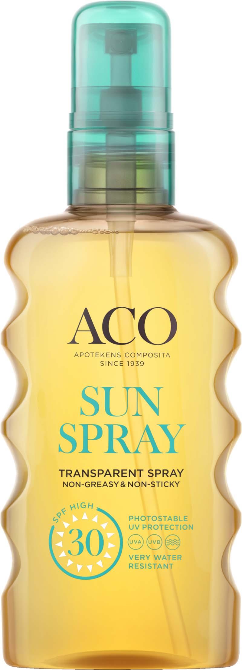 ACO Sun Transparent Spray SPF 30 175 ml | lyko.com