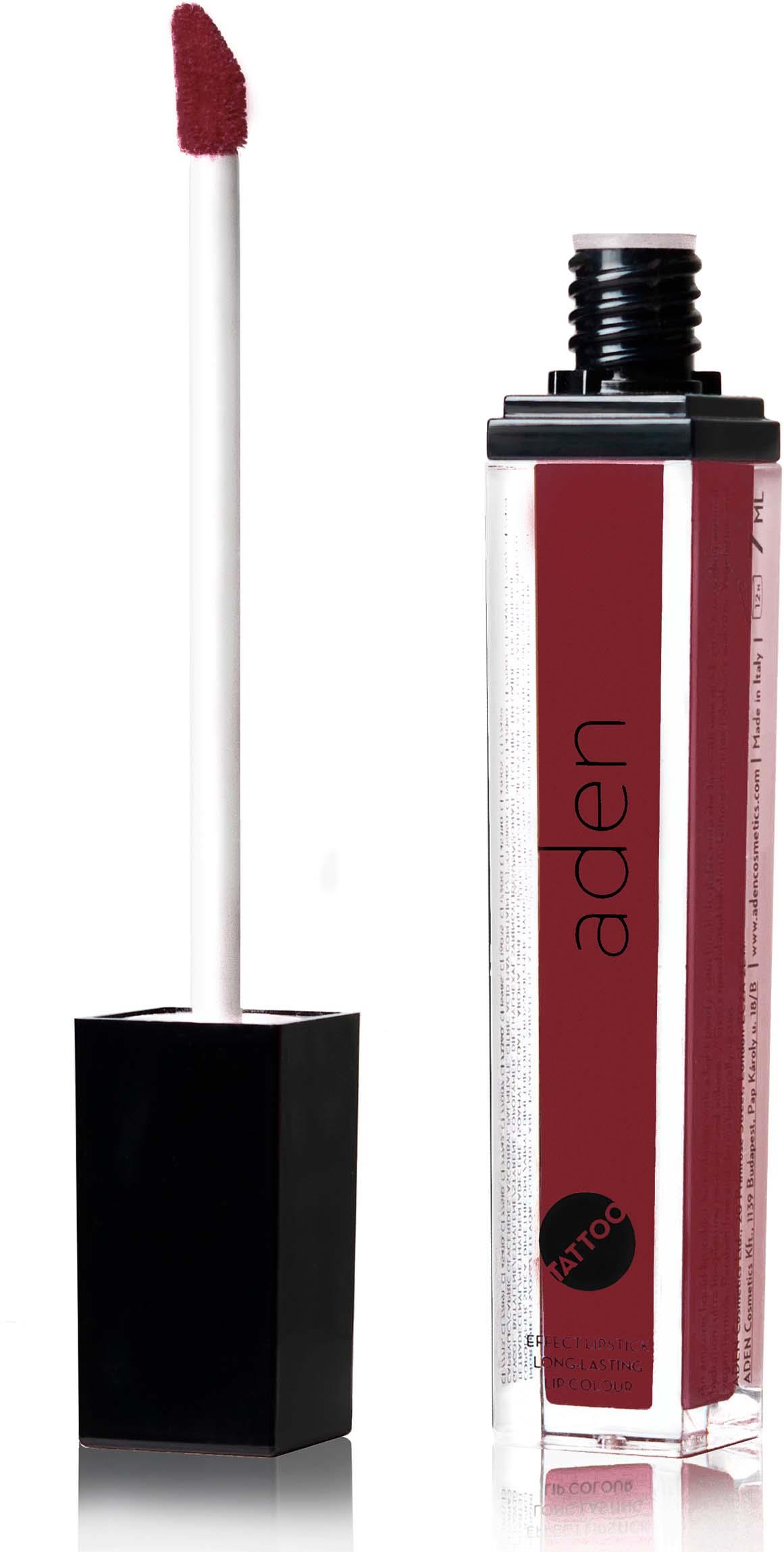 Aden Tattoo Effect Lipstick Deep Cranberry 08 | lyko.com