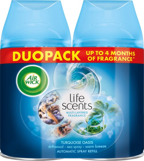 Air Wick Freshmatic Automatic Spray Air Freshener Refill Duo pack Life ...