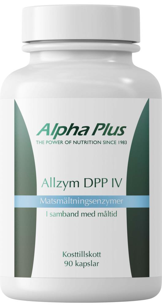 Alpha Plus AllZym DPP IV 90 caps | lyko.com