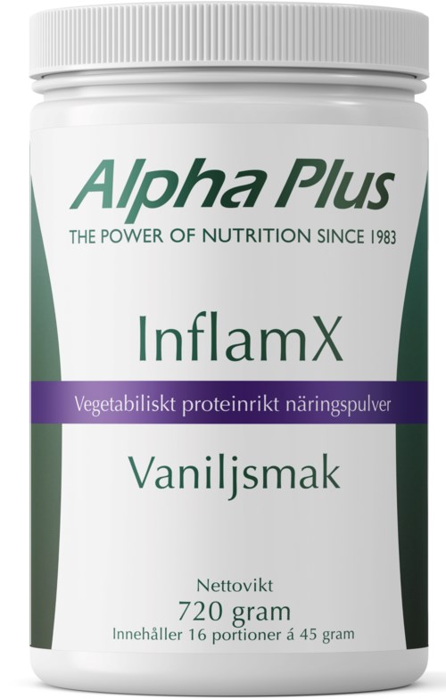 Alpha Plus InflamX Vaniljsmak 720 g | lyko.com