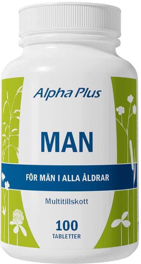 Alpha Plus Man Multi Supplement 100 Tabs | lyko.com