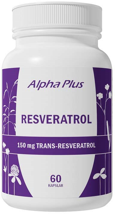 Alpha Plus Resveratrol 60 Caps | lyko.com