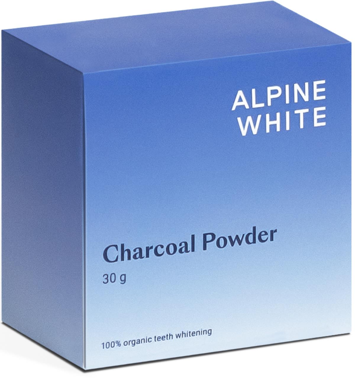 ALPINE WHITE Whitening & Care Charcoal Powder 30 g | lyko.com