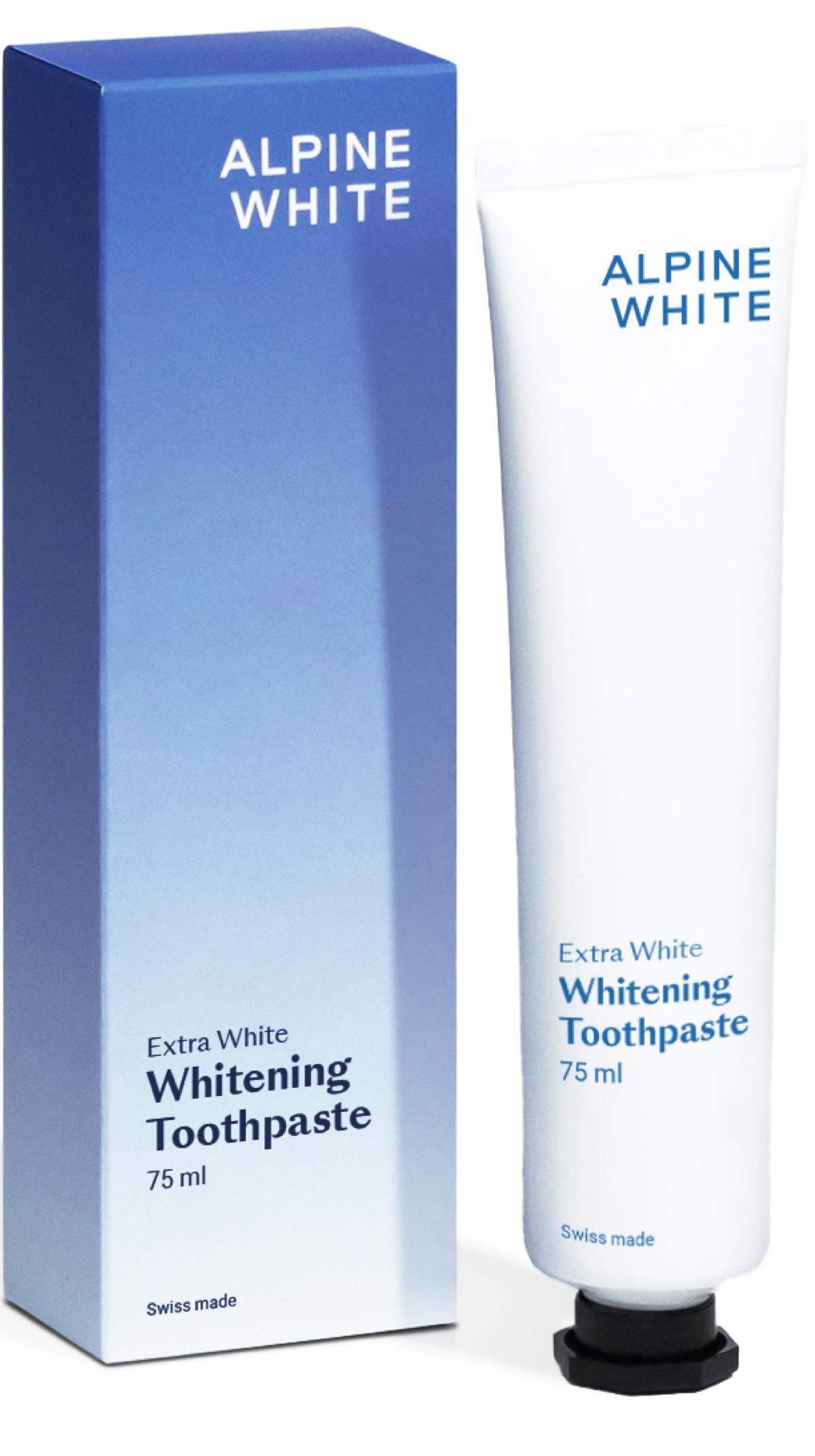 ALPINE WHITE Whitening & Care Whitening Toothpaste Extra White 75 ml ...
