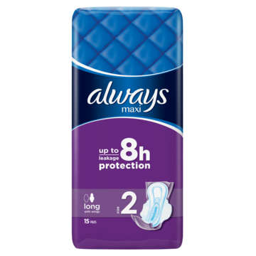 Always Maxi Comfort & Protection Long 15stk | lyko.com
