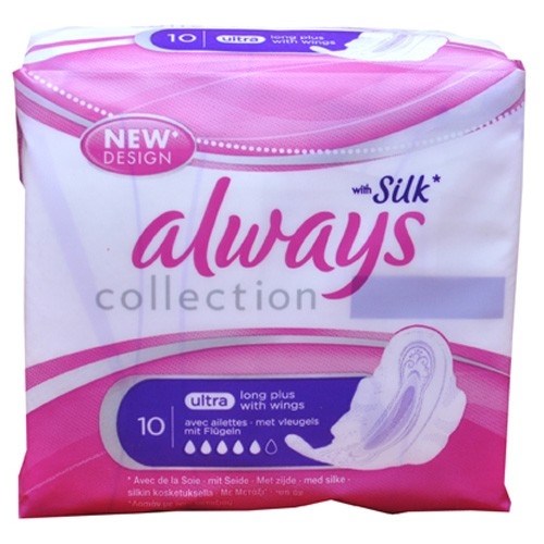 Always Ultra Long Plus with Wings Freshness with Silk 10st 10 ml | lyko.com