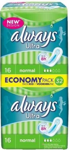 Always Ultra Normal 32 st | lyko.com