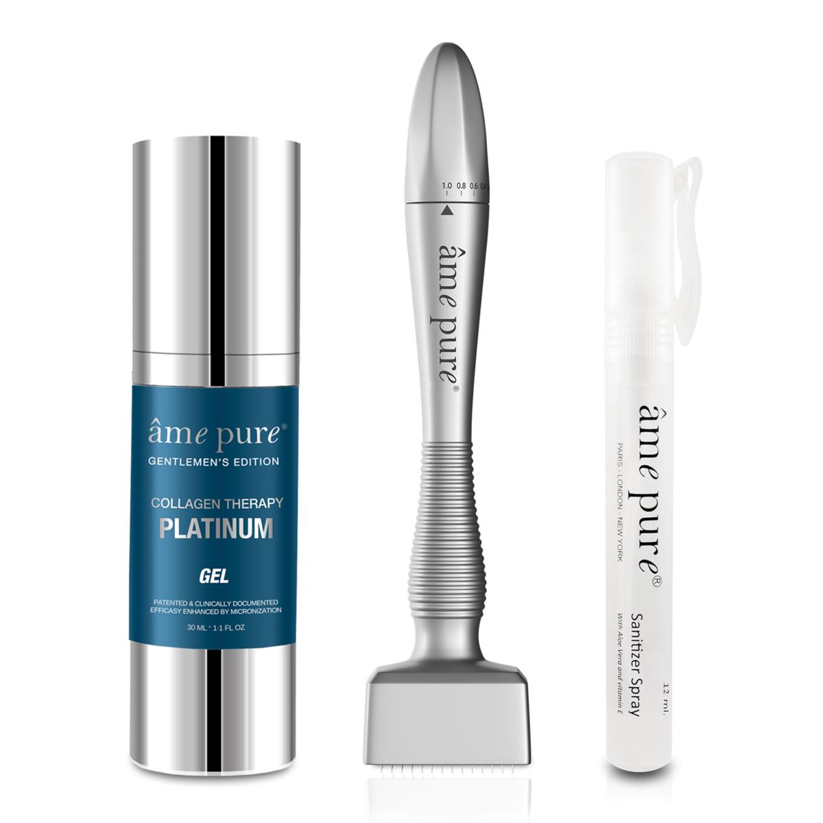 âme pure Adjustable Derma Stamp Platinum Gentlemen Kit | lyko.com