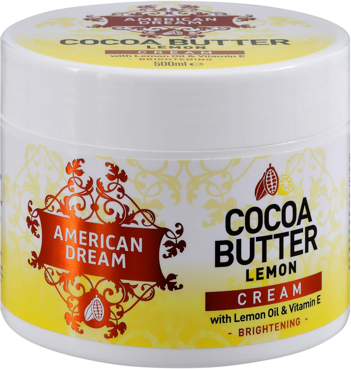 American Dream Lemon Cocoa Butter Body Cream 500 ml | lyko.com