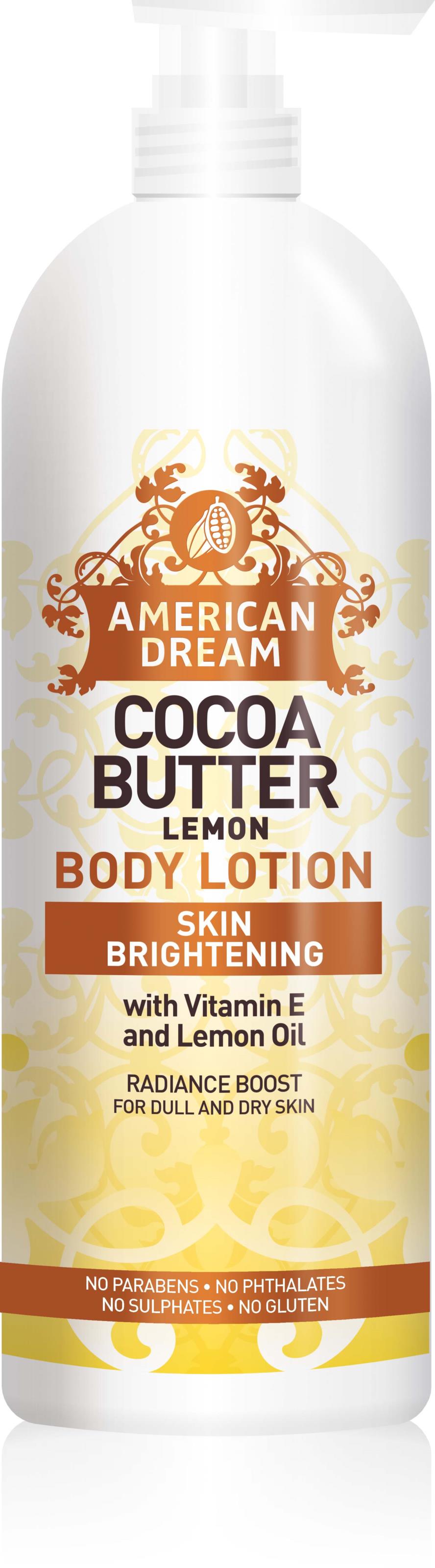 American Dream Lemon Cocoa Butter Body Lotion 750 ml | lyko.com