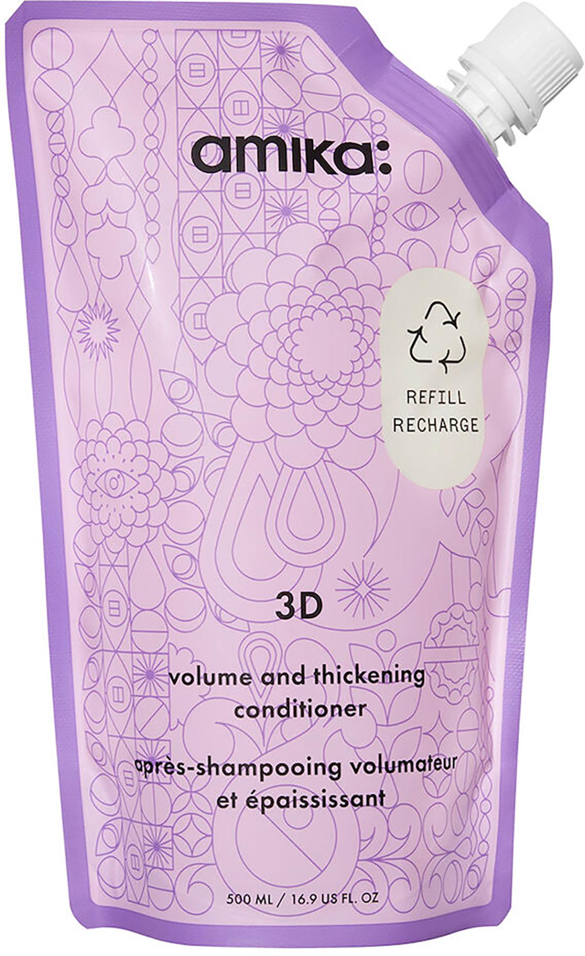 Amika 3D Volume & Thickening Conditioner 500 ml | lyko.com