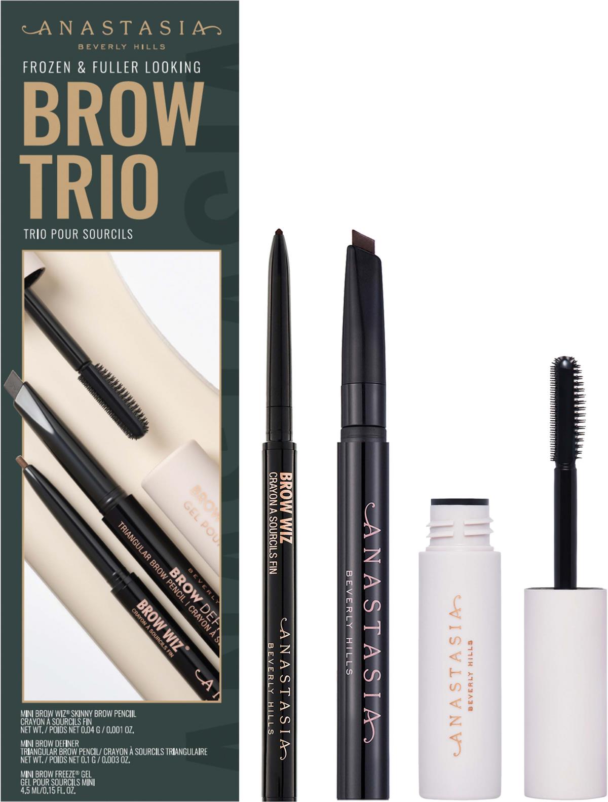 Anastasia Beverly Hills Frozen & Fuller Looking Brow Trio Medium Brown | lyko.com