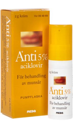 Anti Kräm 5% Pumpflaska 2 g | lyko.com