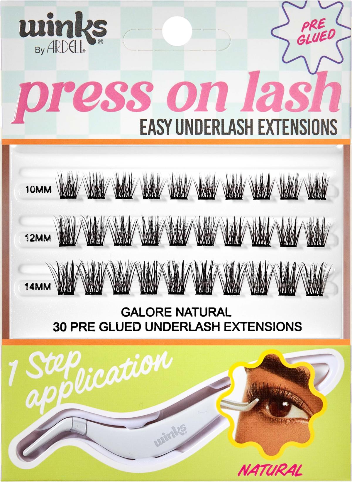 Ardell Winks Press On Underlash Extensions Galore Natural | lyko.com