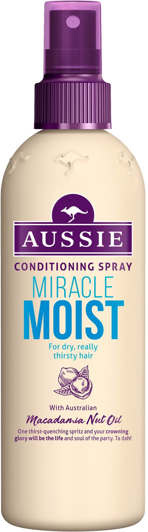 Aussie Leave In Conditioning Spray Miracle Moist 250 ml | lyko.com