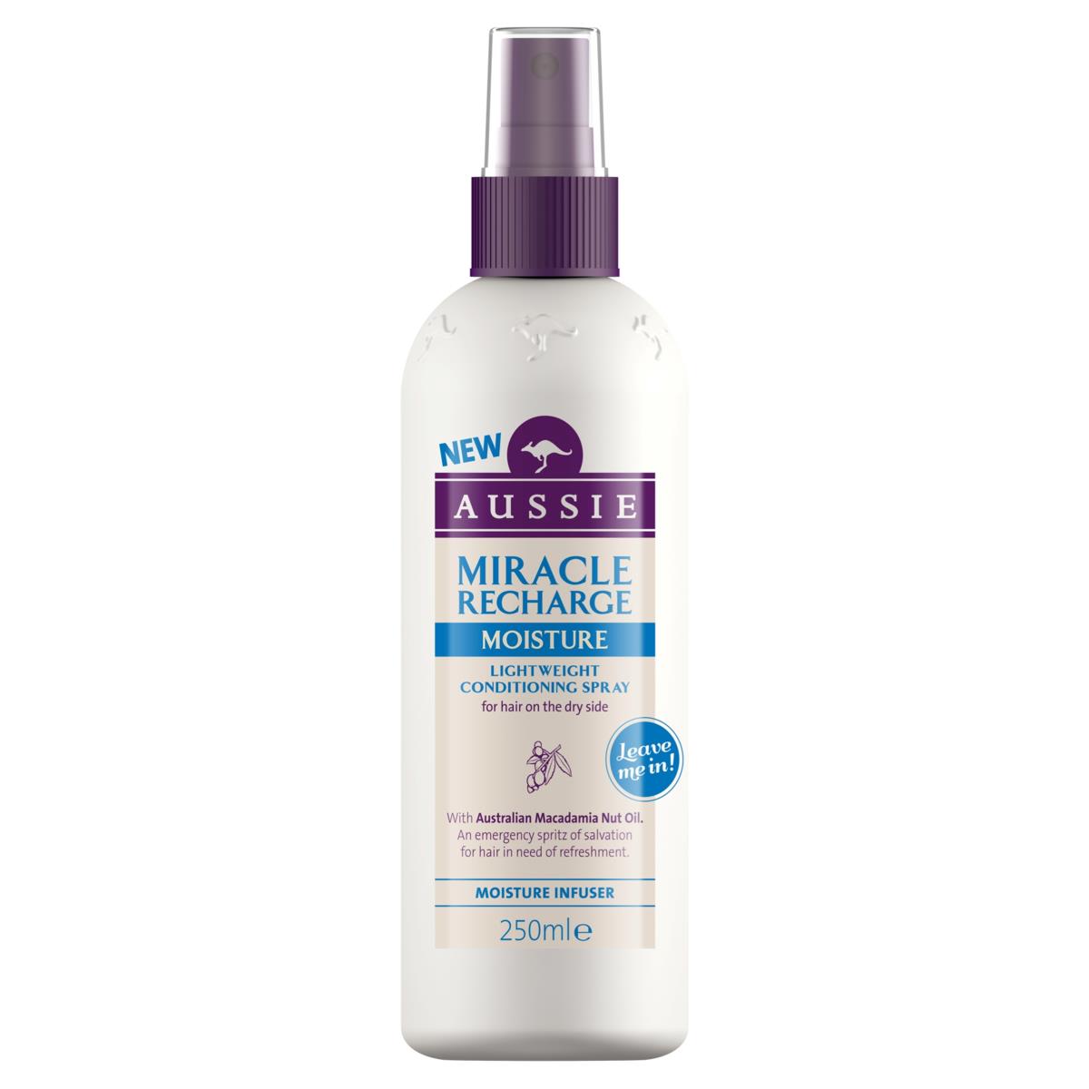 Aussie Moist Miracle Recharge ure leave-in spray 250 ml | lyko.com