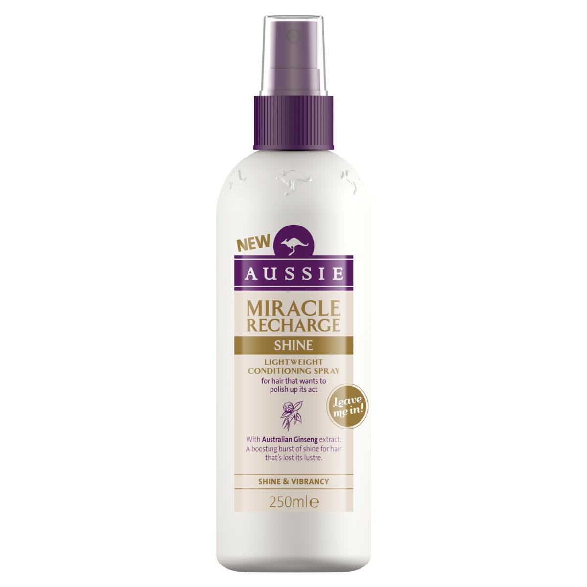 Aussie Shine Miracle Recharge leave-in spray 250 ml | lyko.com