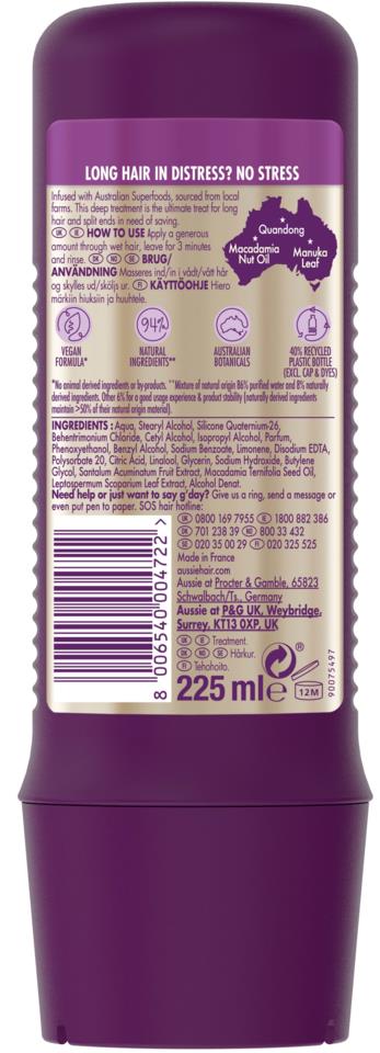 Aussie Sos Save My Lengths 3 Minute Miracle Deep Treatment 225 Ml