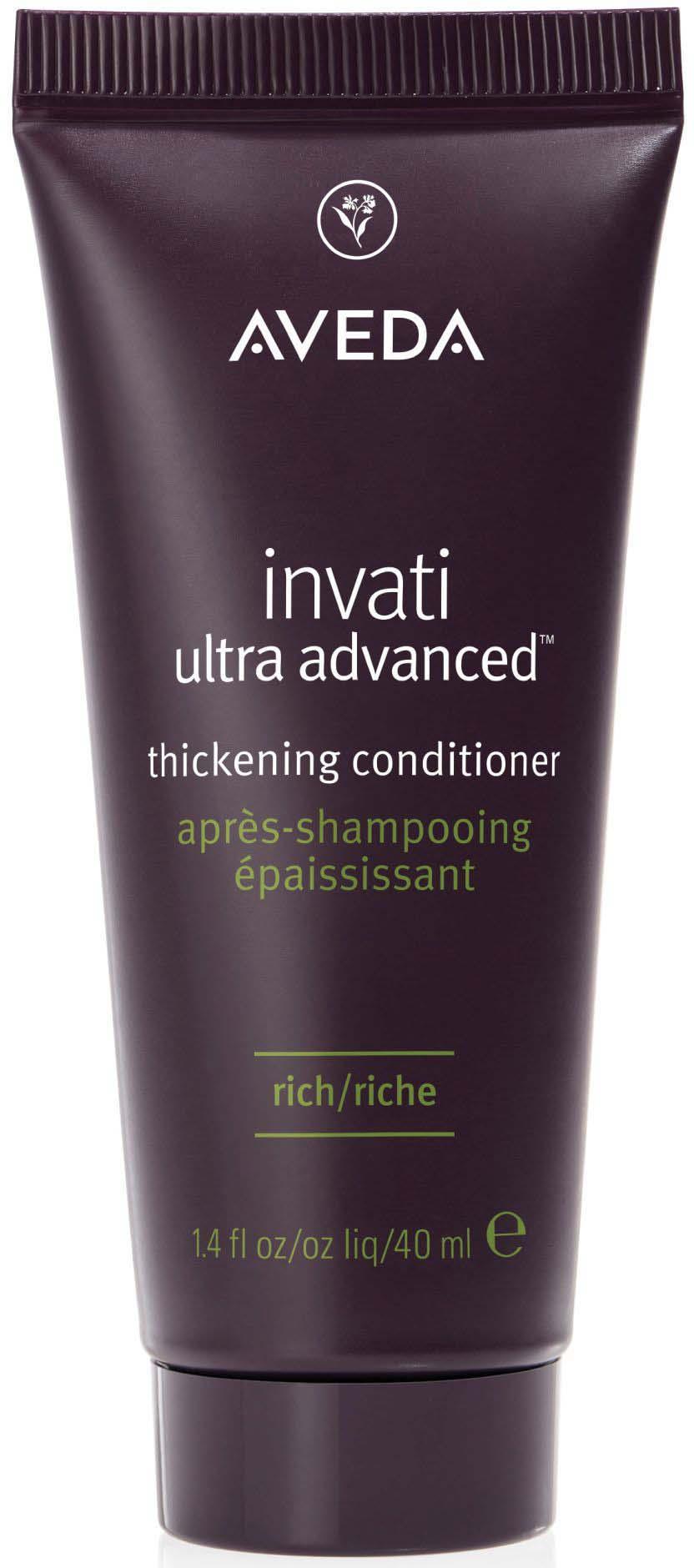 AVEDA Invati Ultra Advanced Thickening Conditioner Rich Travel Size 50 ...