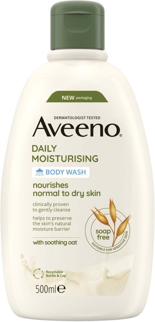 Aveeno Daily Moisturising Body Wash 500 ml | lyko.com