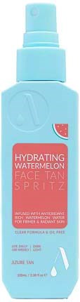 Azure Tan Hydrating Watermelon Face Tan Spritz Medium | lyko.com