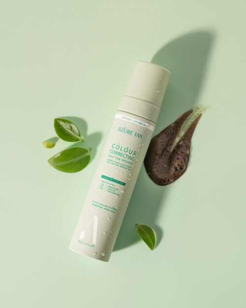 Azure Tan Self Tan Mousse Self Tan Mousse Green Base Medium To Ultra ...