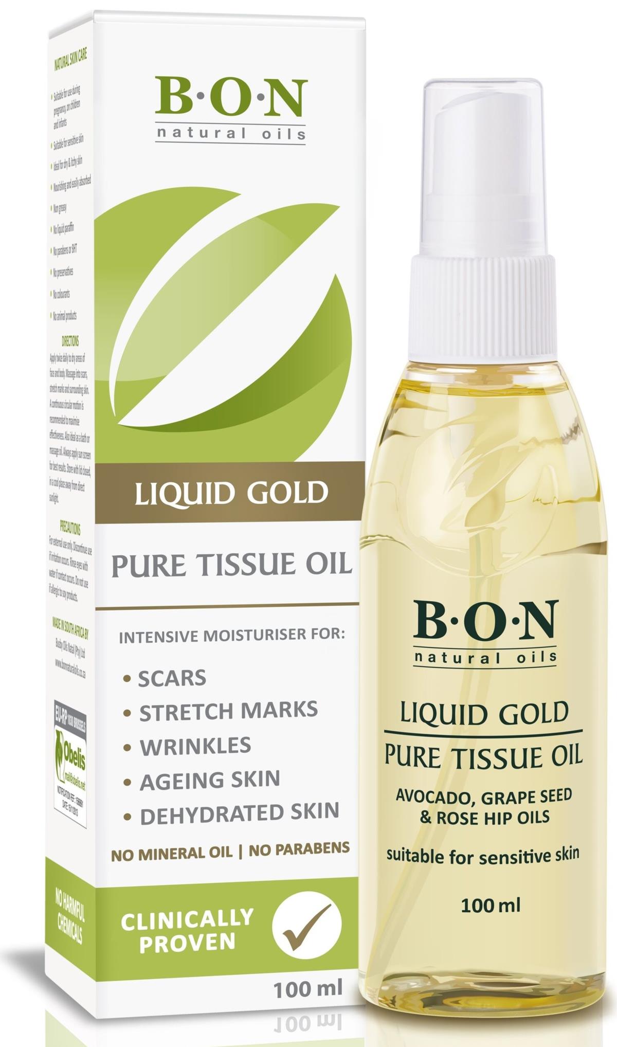 B.O.N Liquid Gold Pure Tissue Oil 100 ml | lyko.com
