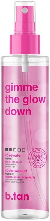 b.tan Gimme The Glow Down Facial Tan Mist 190 ml | lyko.com